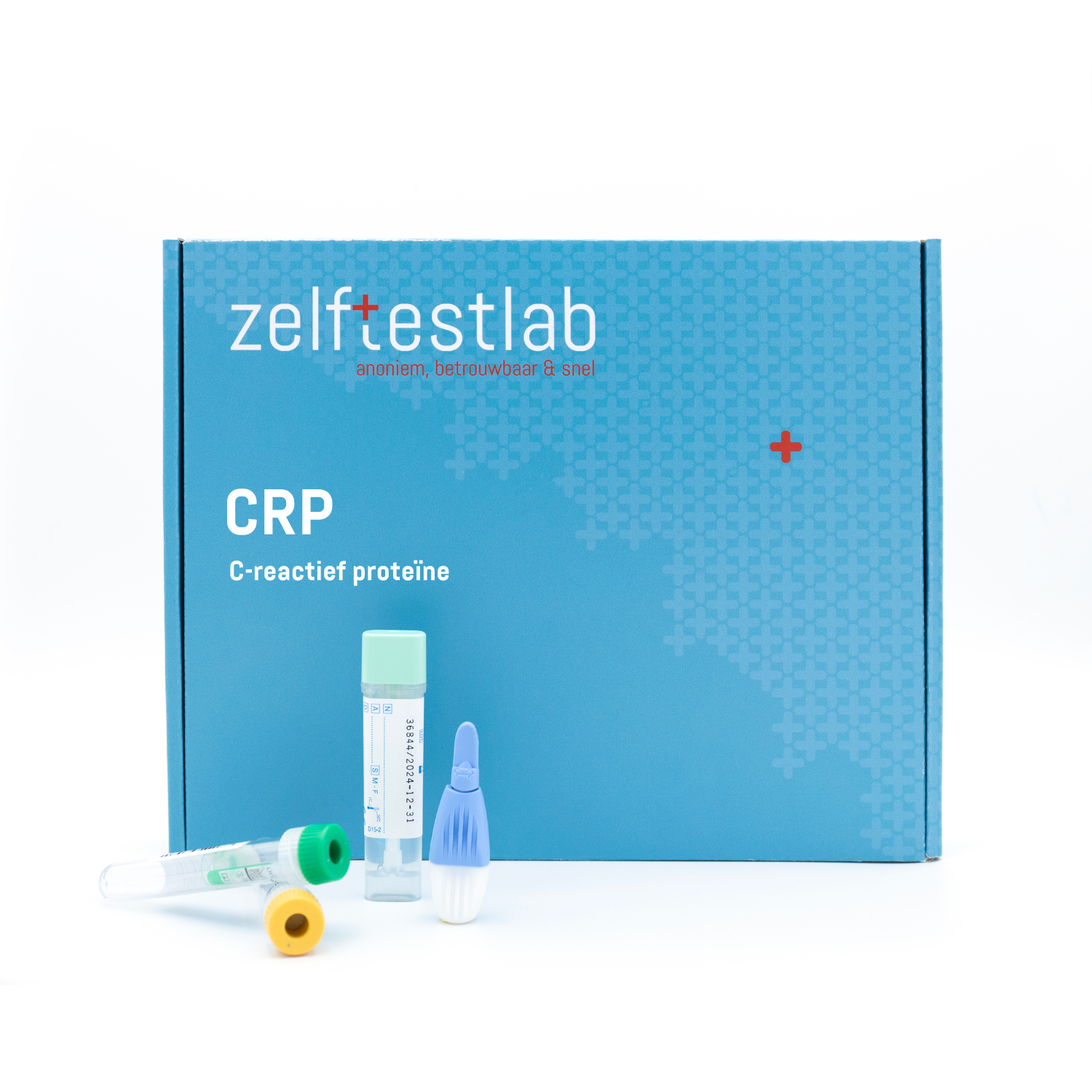 Ontsteking zelftest (CRP) thuis | Snel uitslag | Zelftestlab