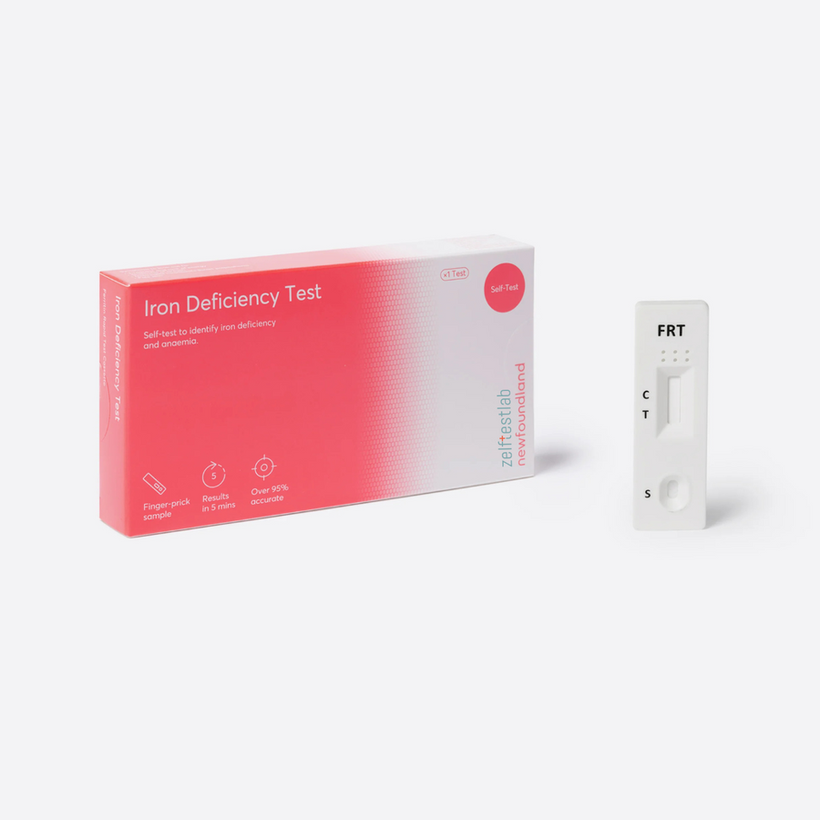 Ijzertekort test | Sneltest bij vermoeidheid – Zelftestlab